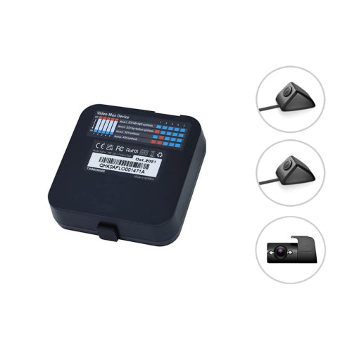 Thinkware Multiplexer Bundle with 2 Side Cameras and 1 Interior IR ...