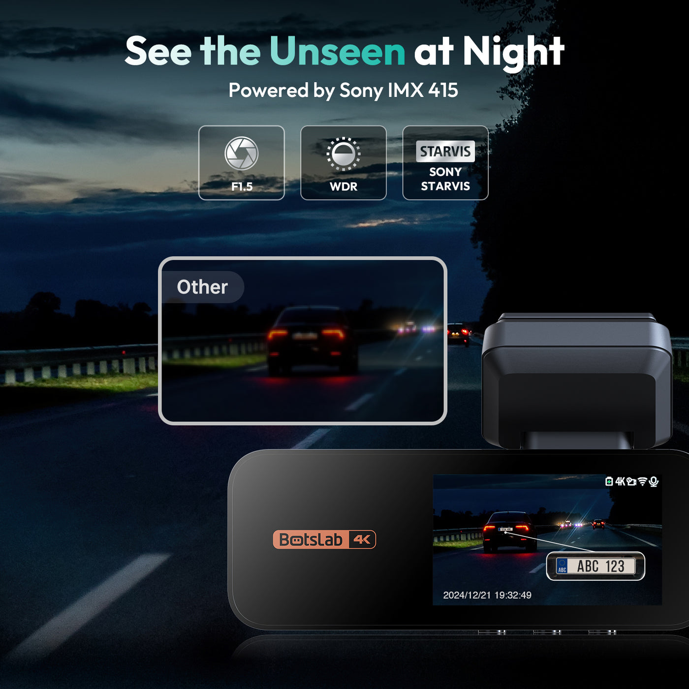 Botslab G980H Dual 4K Dash Cam - Dashcameras.in™