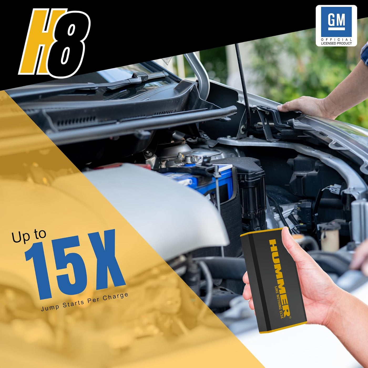 Car Battery Jump Starter | Hummer H8 Jump Starter | Dashcameras.in