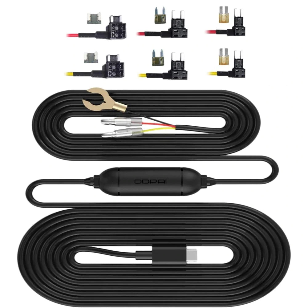 USB C Hardwire Cable Kit | Hardwire Cable Kit | Dashcameras.in